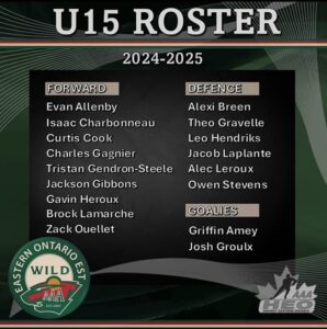 U15 – Eastern Ontario Wild AAA